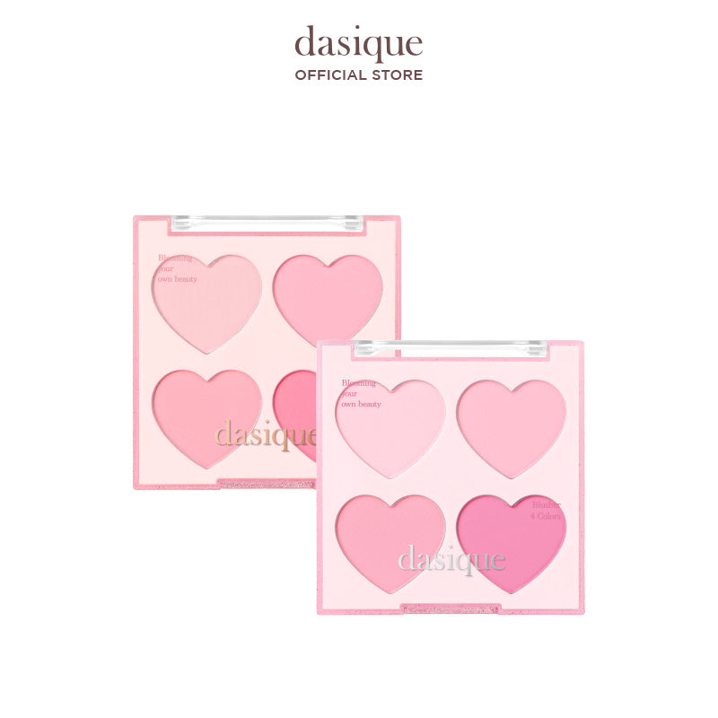 DASIQUE Blending Mood Cheek [Heart Edition] - 2 Color to Choose – WOOH