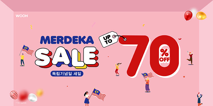 Merdeka Sales 50% – WOOH
