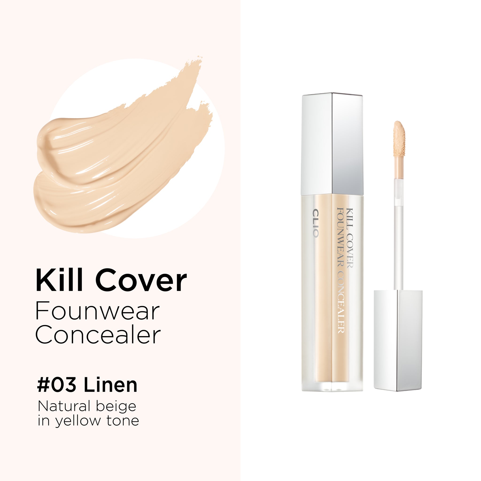 CLIO Kill Cover Founwear Concealer - 4 Colors to Choose – WOOH