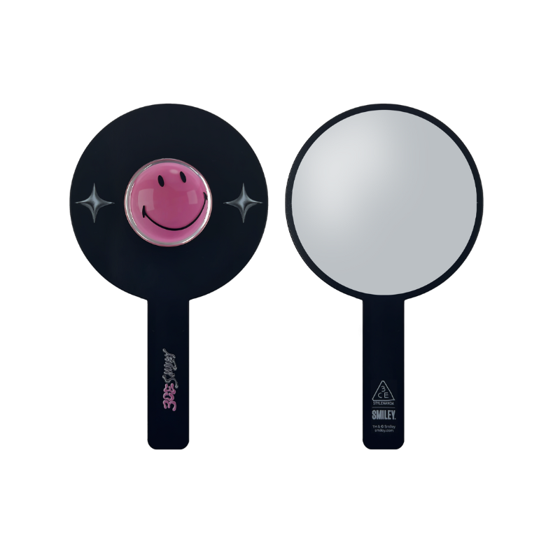 [FREE GIFT] 3CE Smiley Hand Mirror – WOOH
