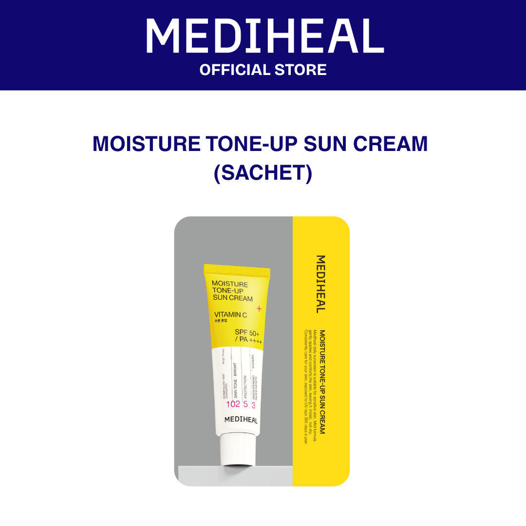 [Sachet] MEDIHEAL Moisture Tone-Up Sun Cream – WOOH