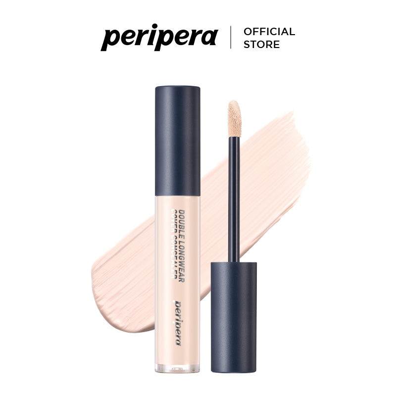 PERIPERA Double Longwear Cover Concealer [5 Shades to Choose] – WOOH