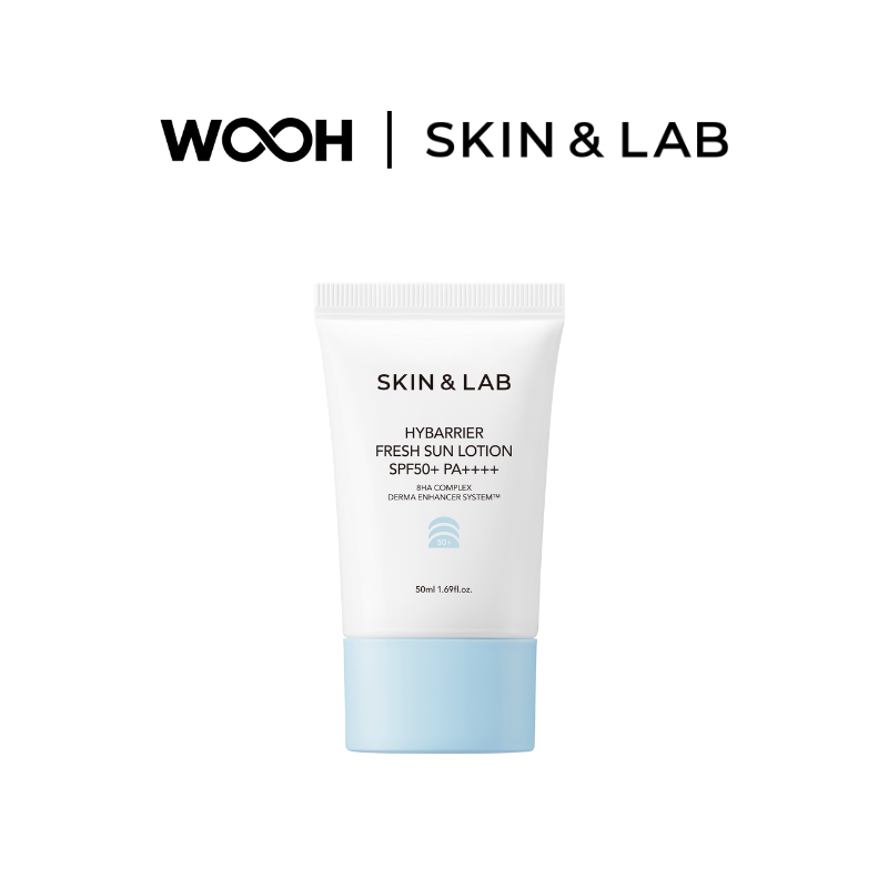 SKIN&LAB HYBARRIER FRESH SUN LOTION SPF50+ PA++++ 2 size to choose – WOOH