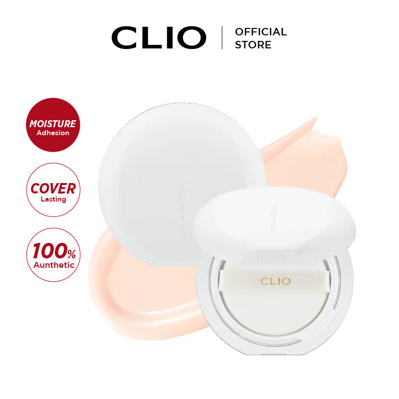 CLIO Veganwear Hyaluronic Serum Cushion [3 Shades to Choose] – WOOH
