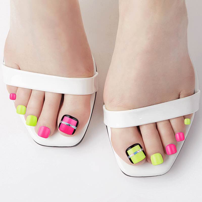 [CLEARANCE] DASHING DIVA Magic Press Pedi Neon Road MDR195P – WOOH
