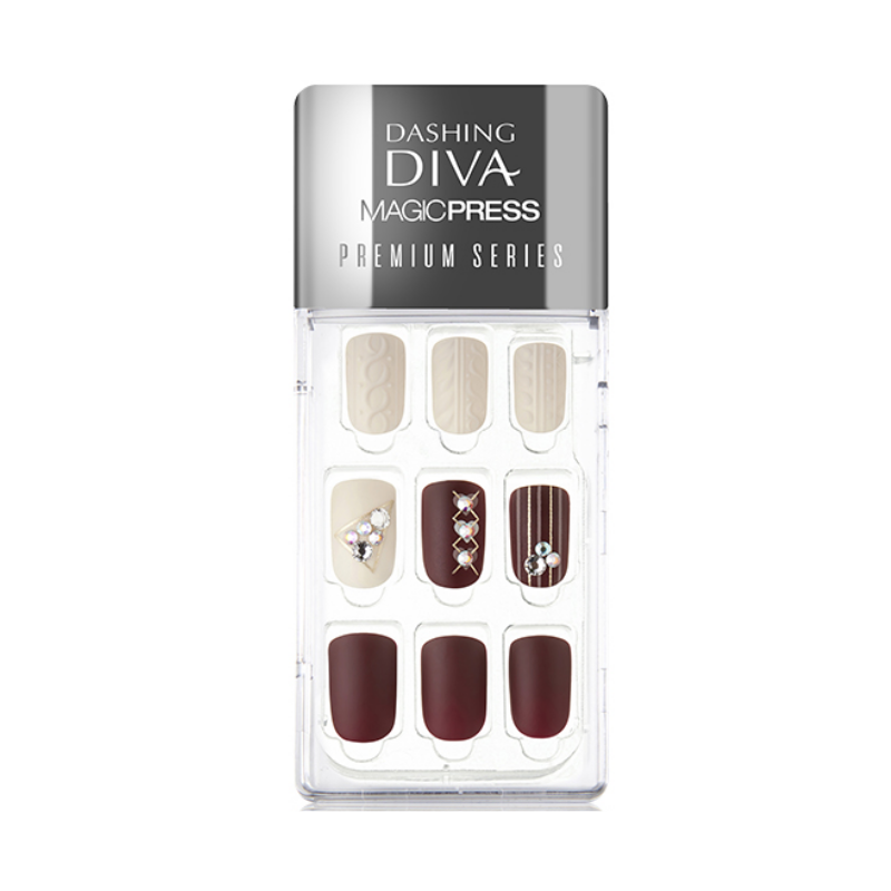 [BEST BUY] DASHING DIVA Magic Press Premium Series Mani Red Brick Swea ...