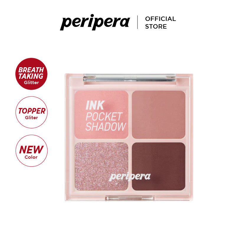 [CLEARANCE] PERIPERA Ink Pocket Shadow Palette (AD) #04 Dipping Rose M ...