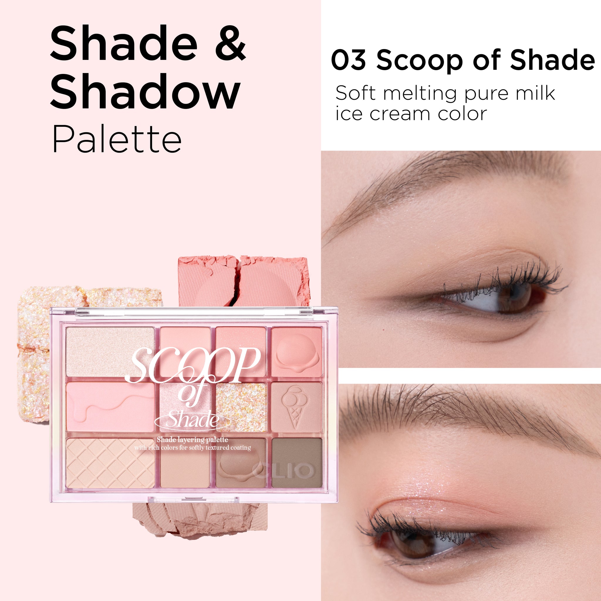 CLIO Shade & Shadow Palette [3 Colors to Choose] – WOOH