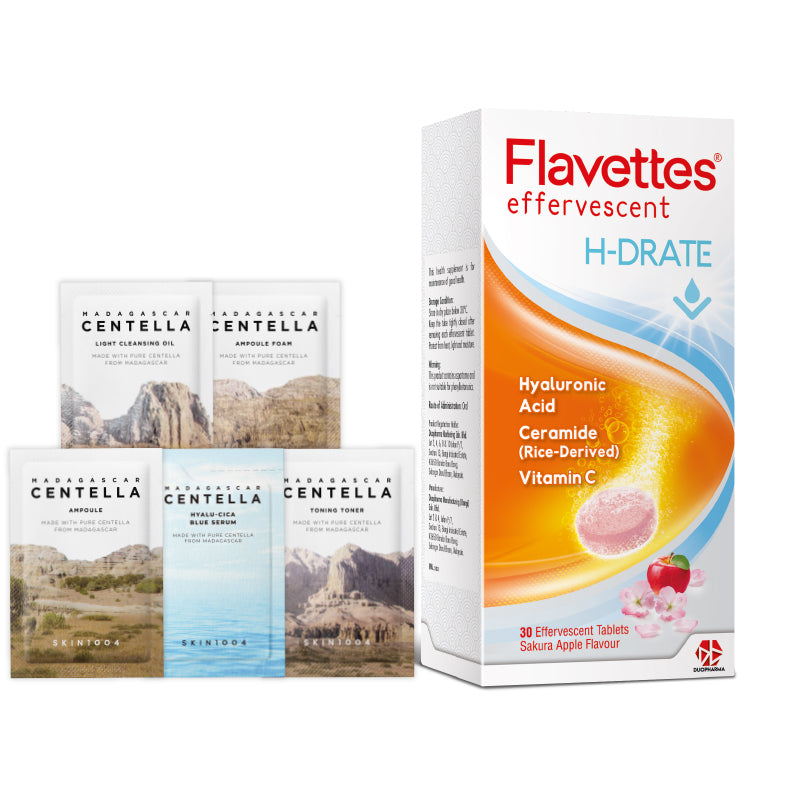 [Free Gift] Flavettes Effervescent Vitamin – WOOH